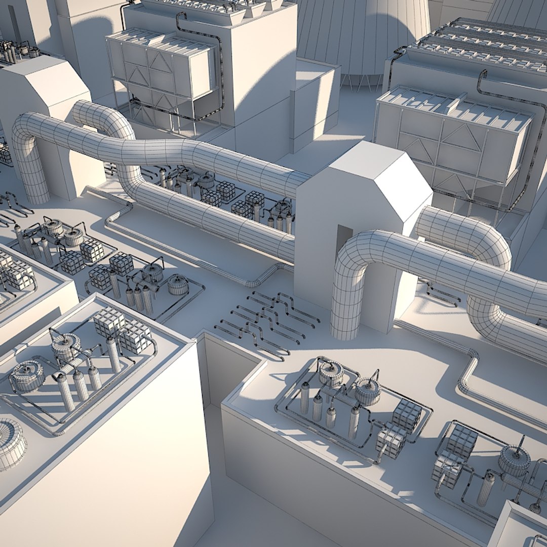 3d Model Power Plants
