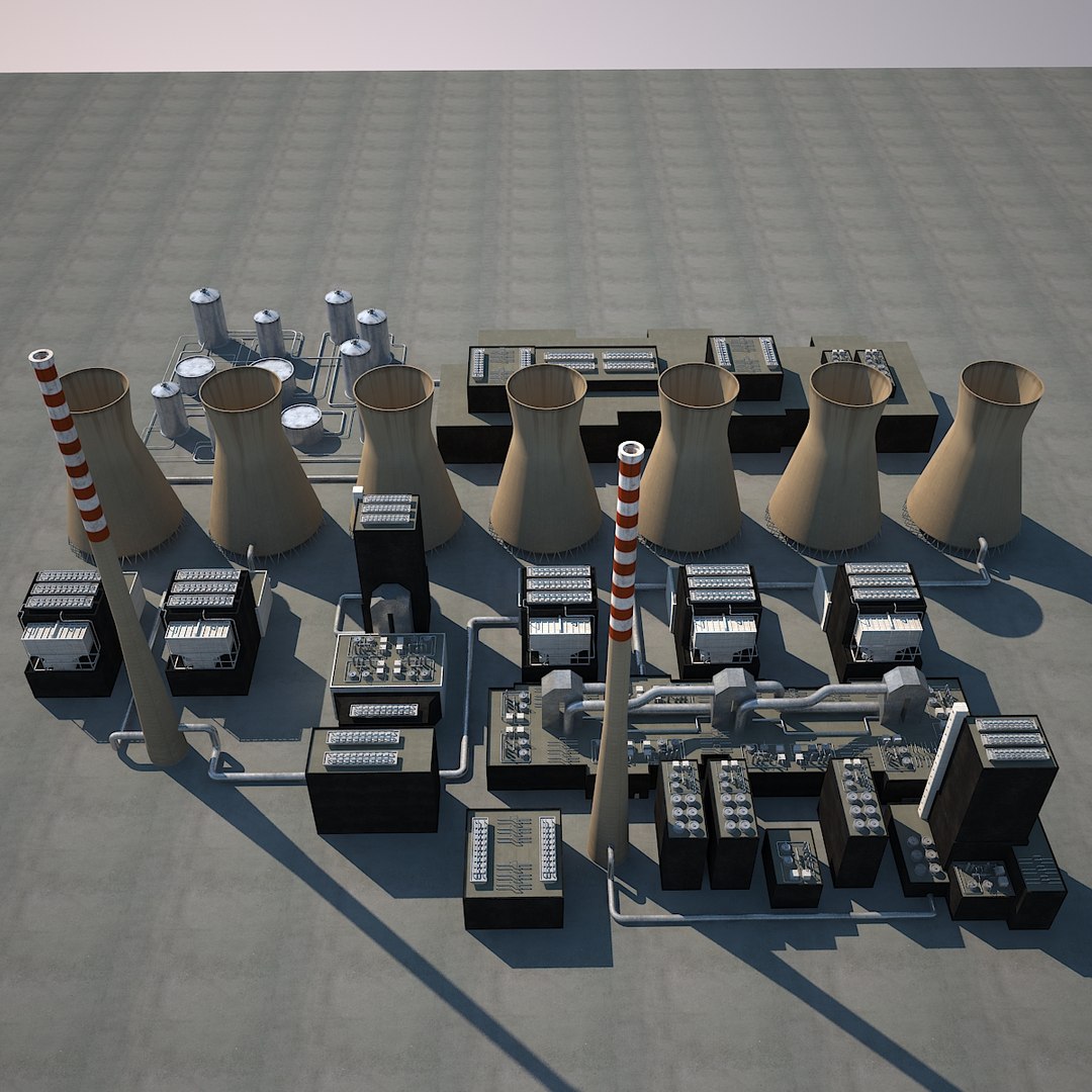 3d Model Power Plants