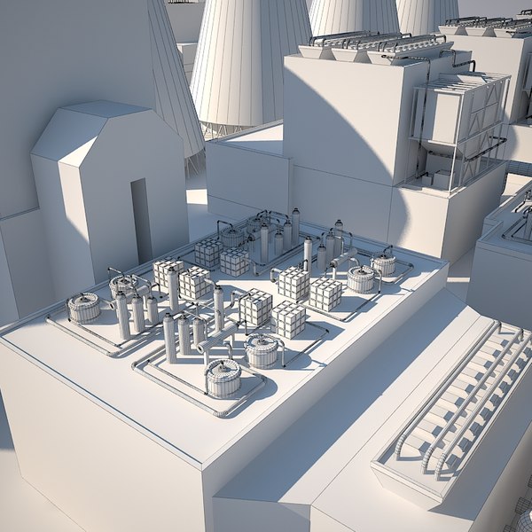 3d model power plants