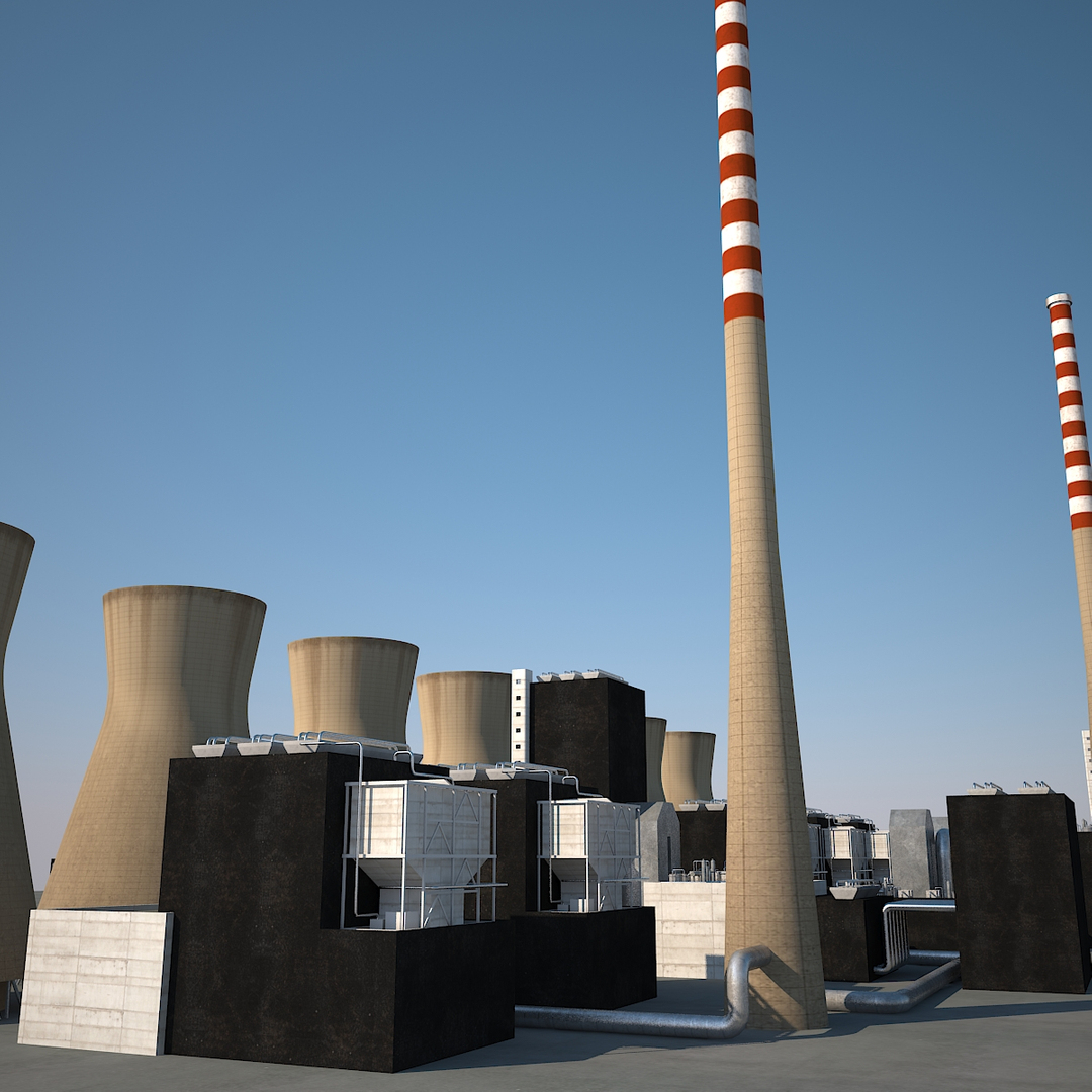 3d model power plants