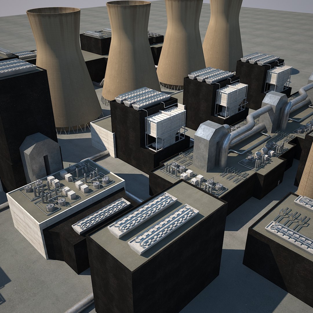 3d Model Power Plants