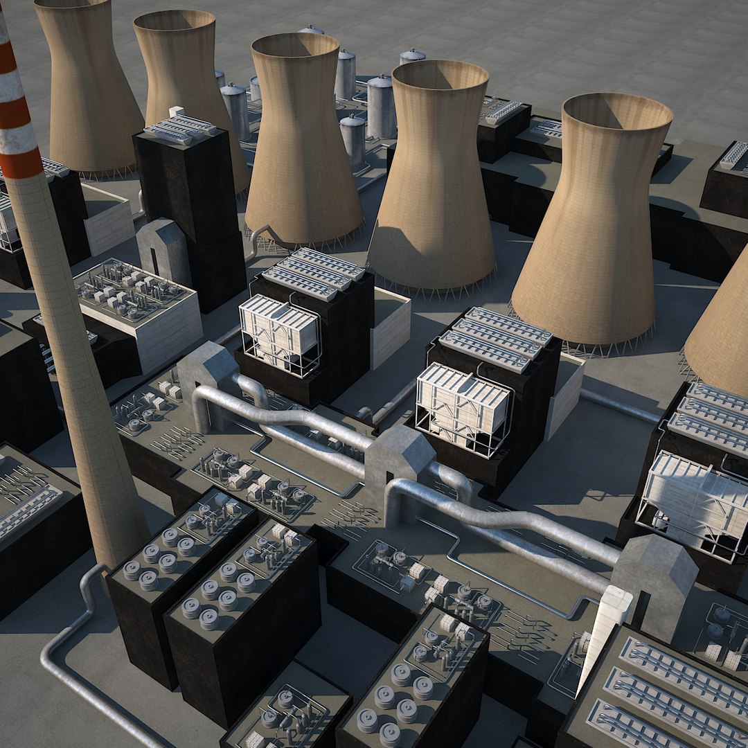 3d Model Power Plants