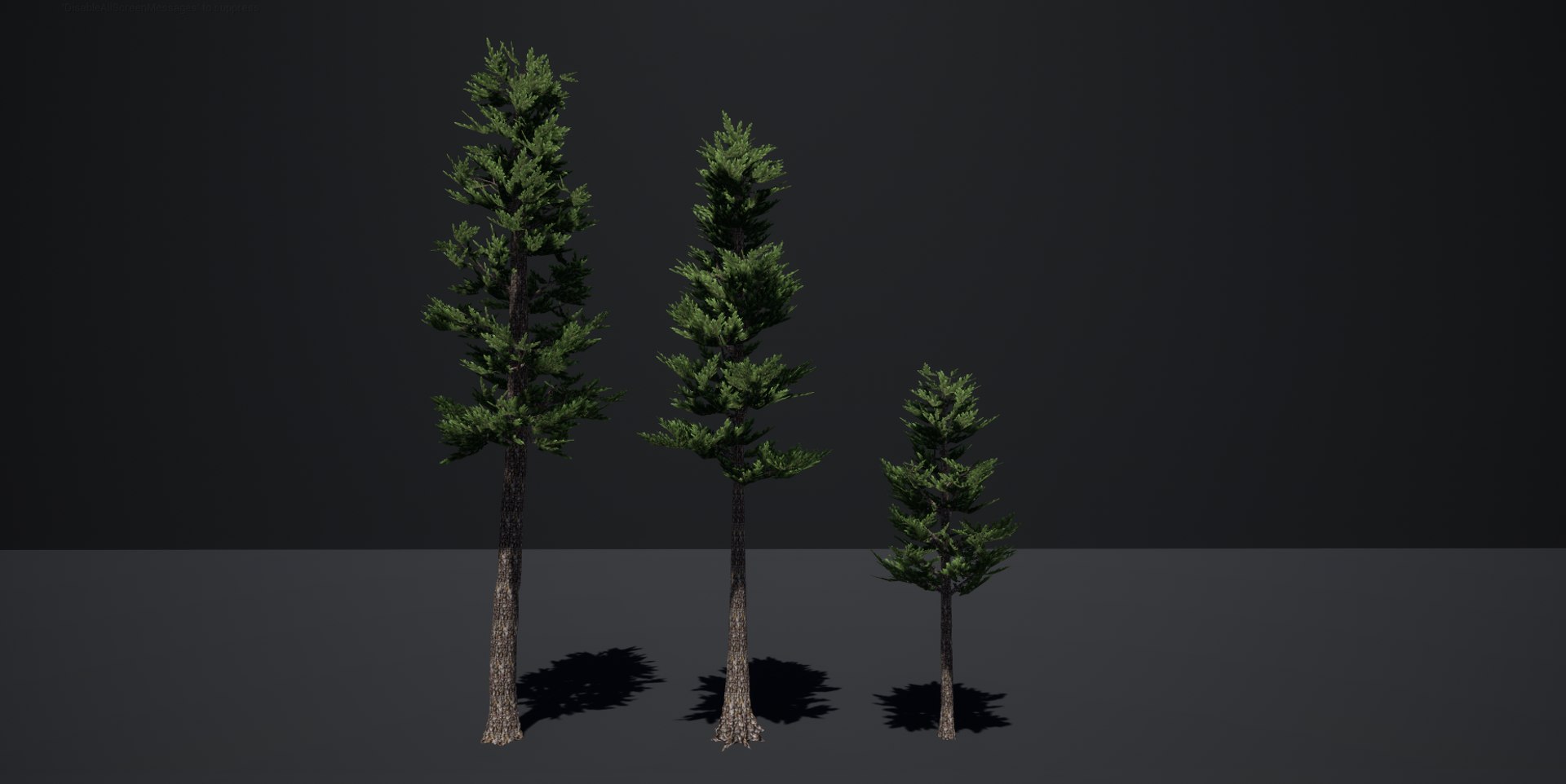 Pack Trees Conifer Model - TurboSquid 1306535