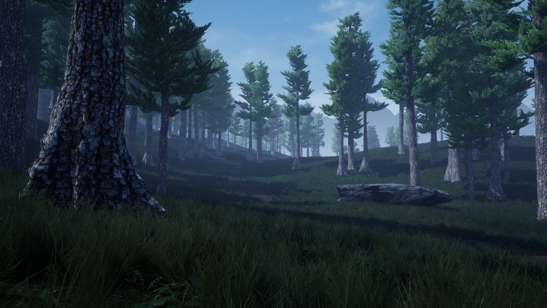 Pack Trees Conifer Model - TurboSquid 1306535