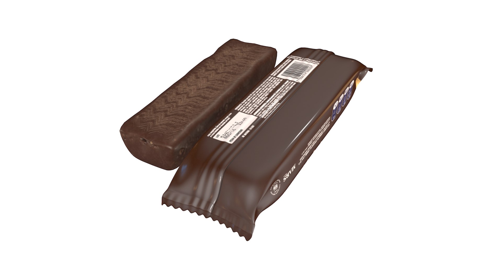 Snickers Chocolate Bar Packing Model - TurboSquid 1354009