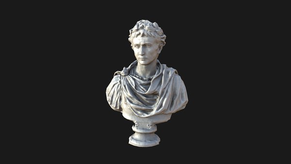 3d octave auguste bust