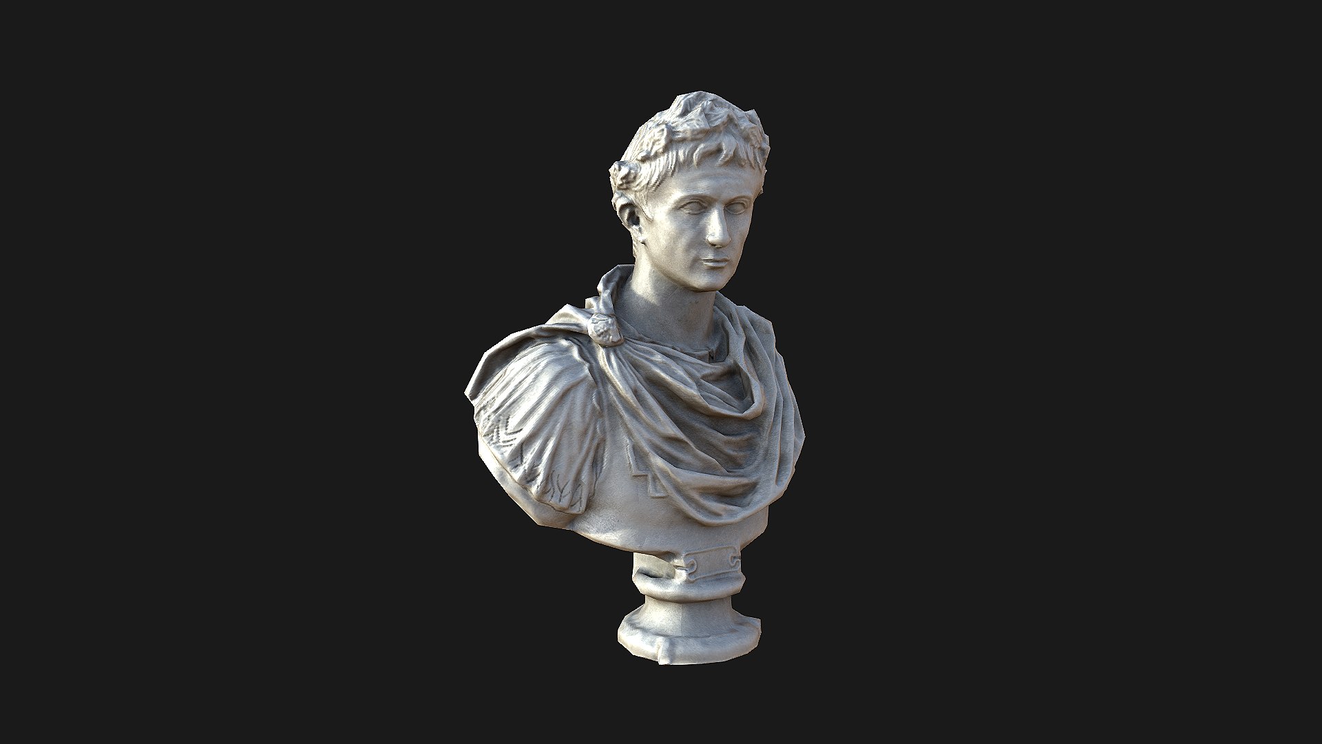3d octave auguste bust