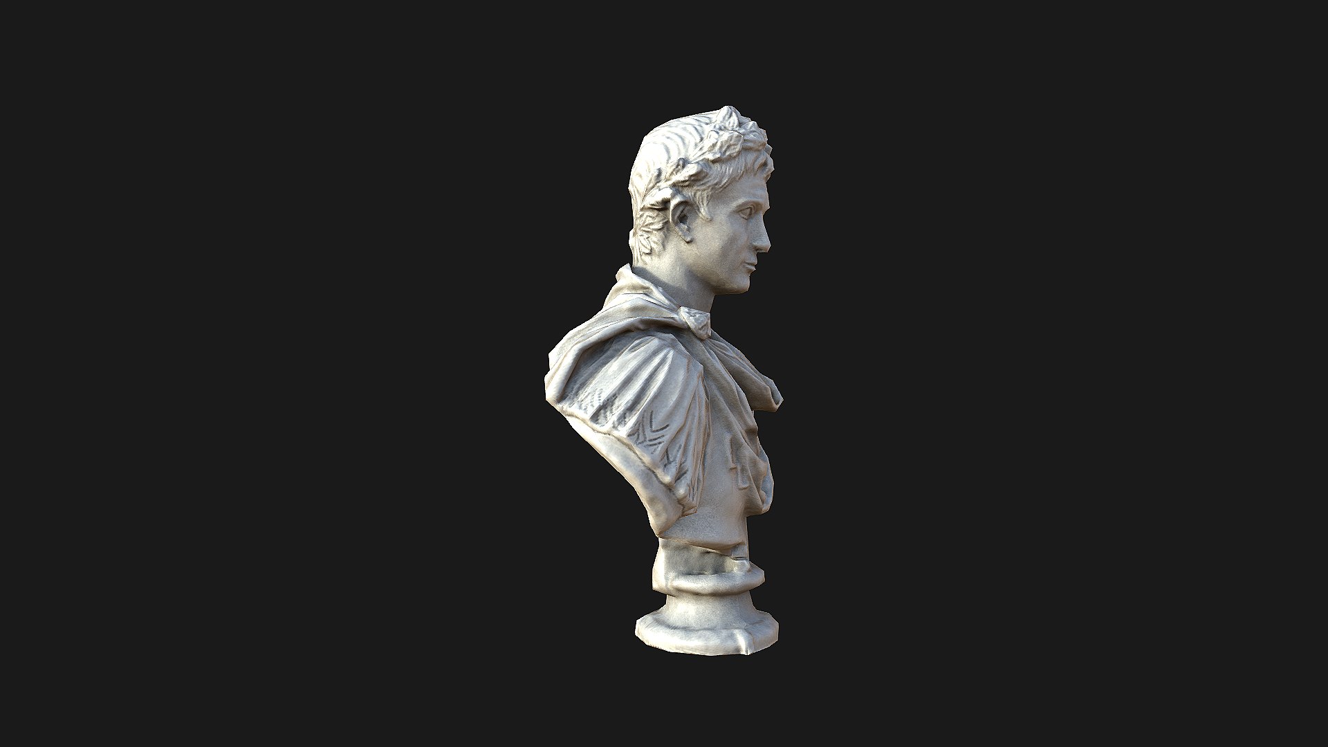 3d octave auguste bust
