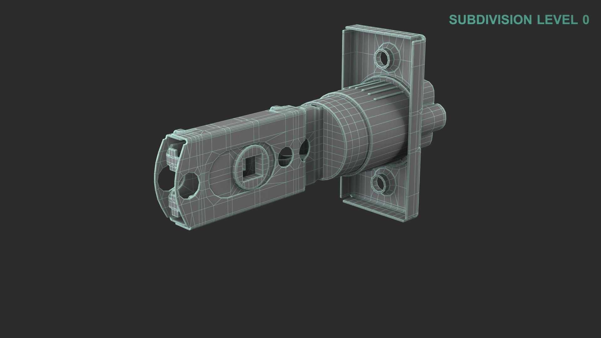 3D Smart Door Lock Model - TurboSquid 2139682