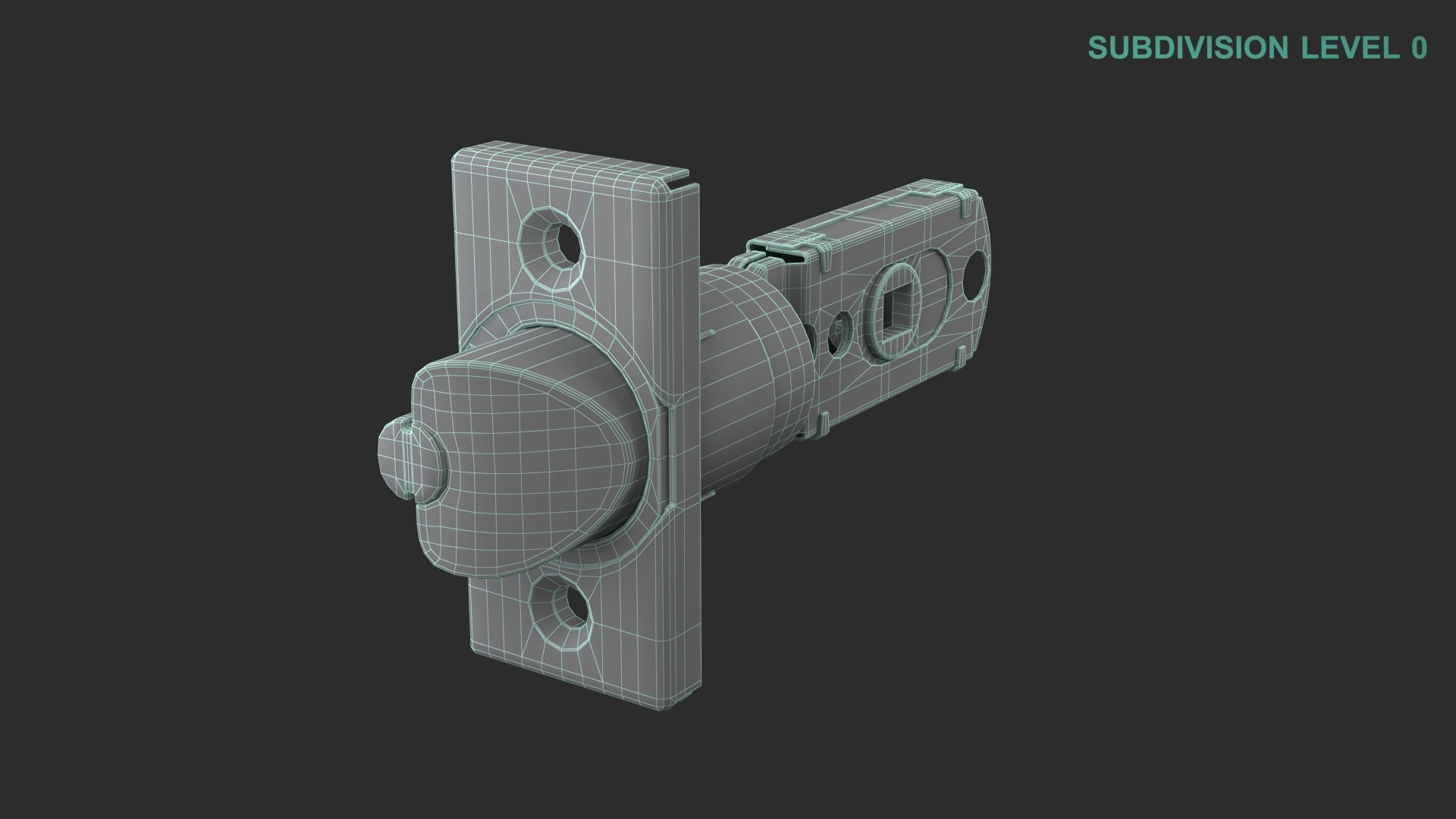 3D Smart Door Lock Model - TurboSquid 2139682