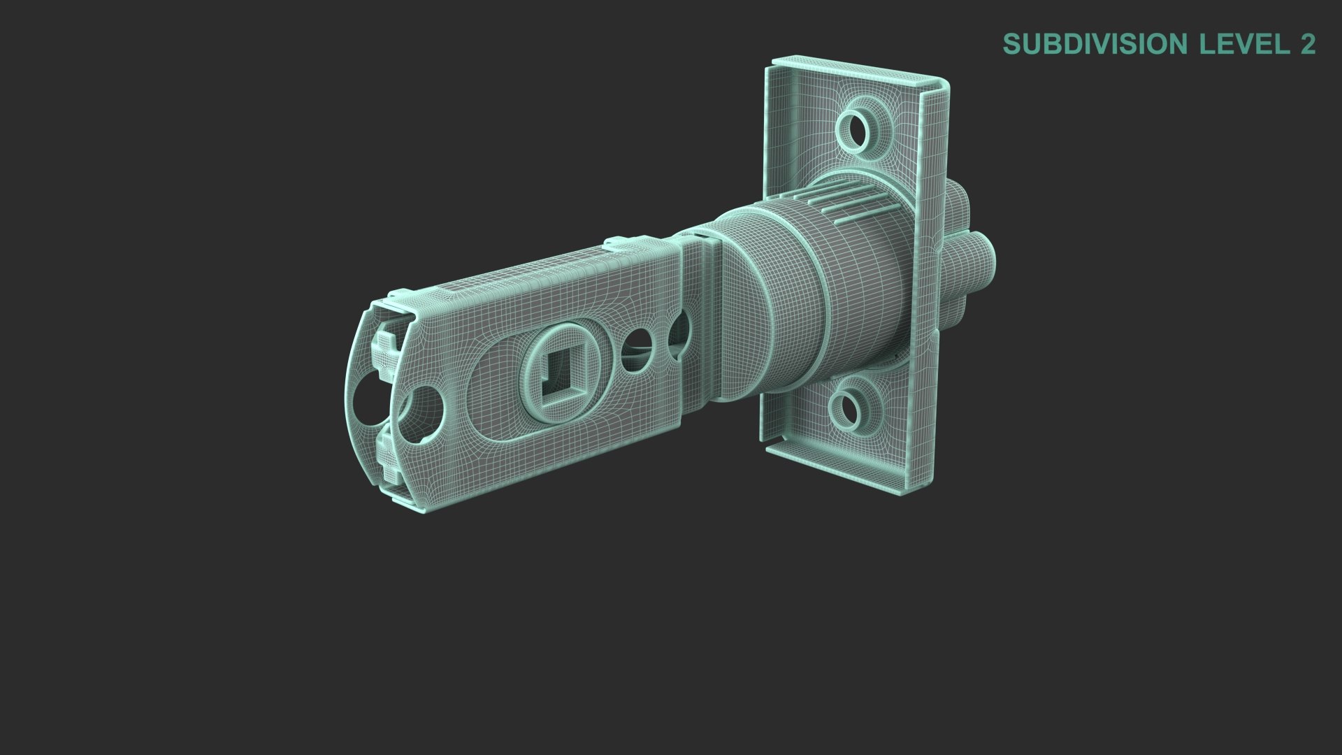 3D Smart Door Lock Model - TurboSquid 2139682