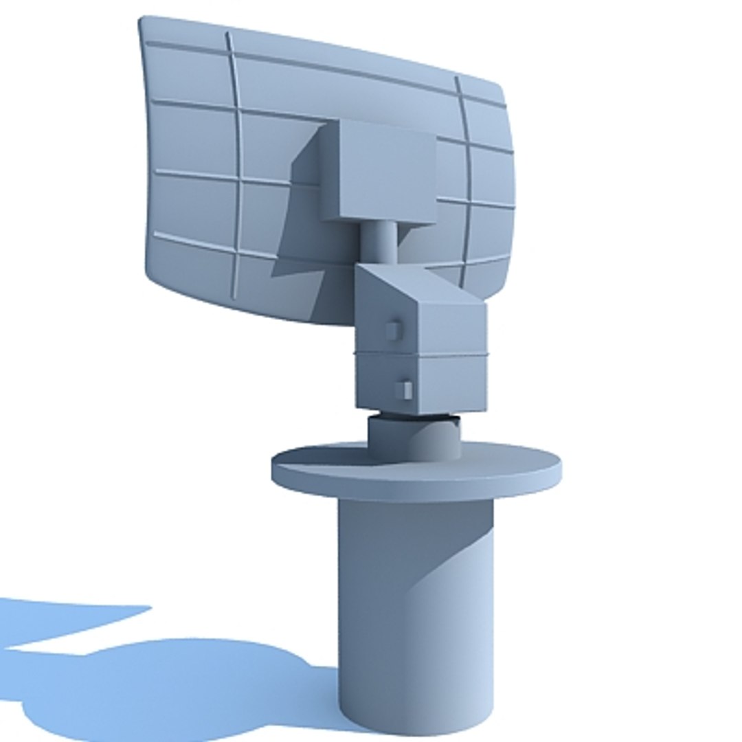 radar 3d model