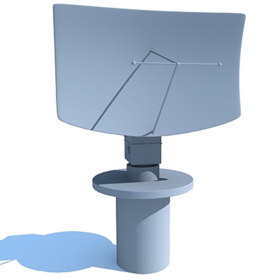 radar 3d model