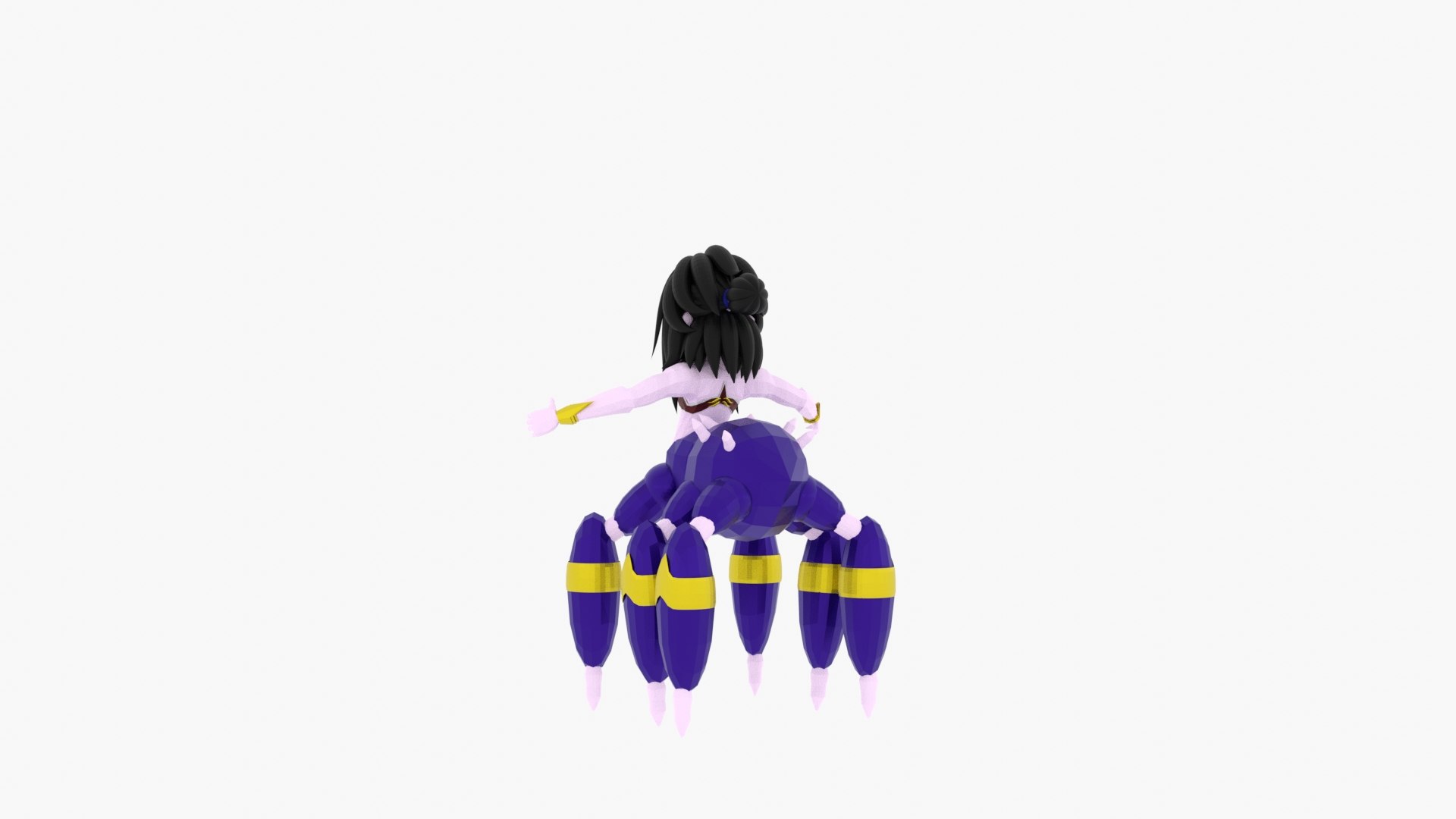 3D Spider Girl Model - TurboSquid 1810202