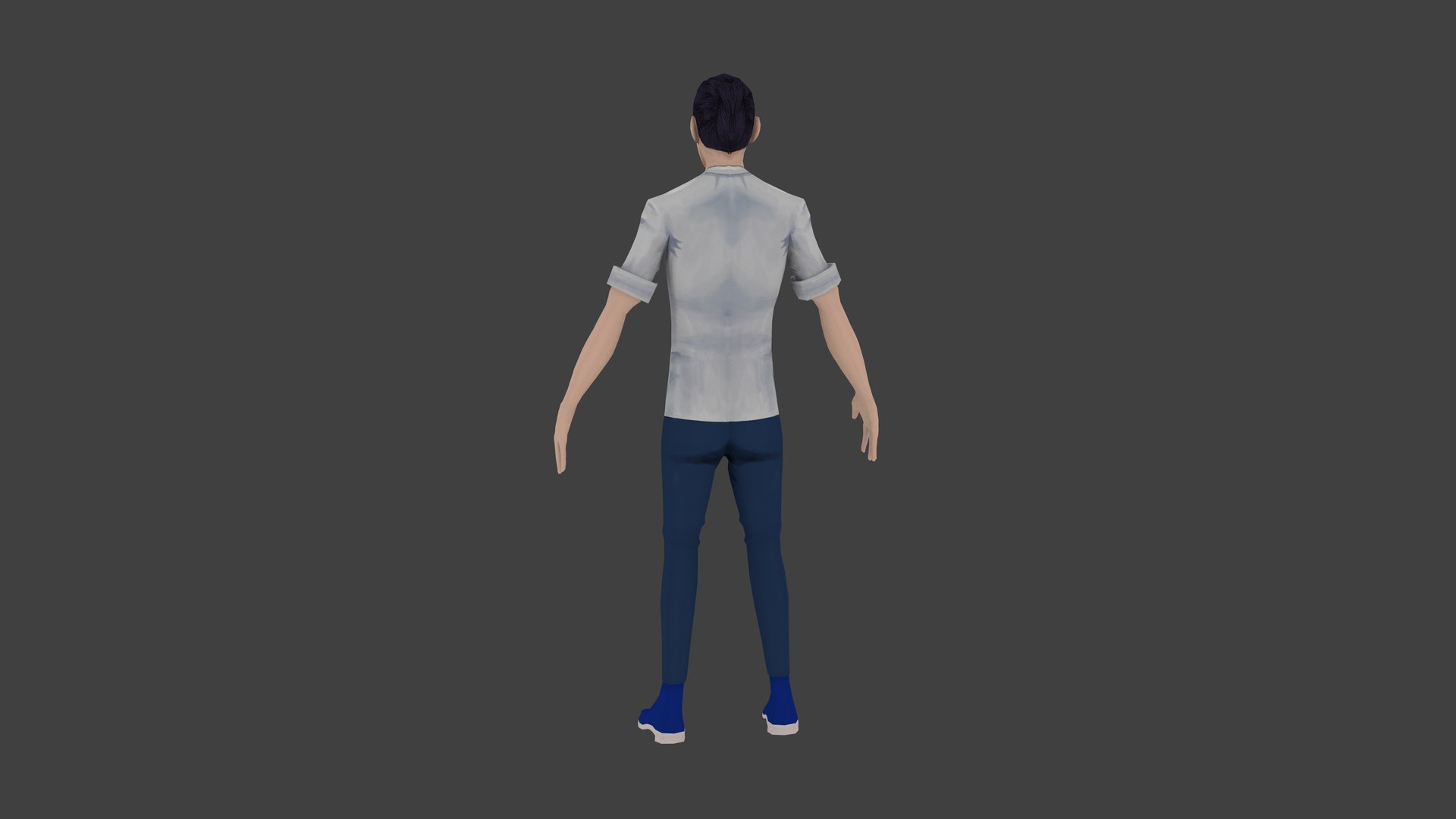 3D Random Guy stylized Lowpoly Texturized Rigged - TurboSquid 1946196