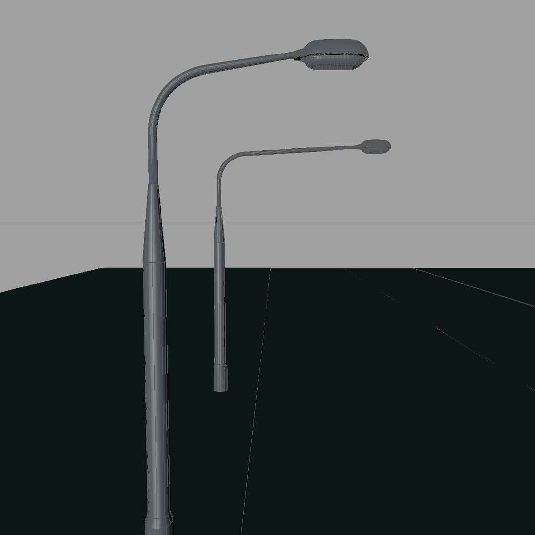 Street Lights Model - TurboSquid 1473921