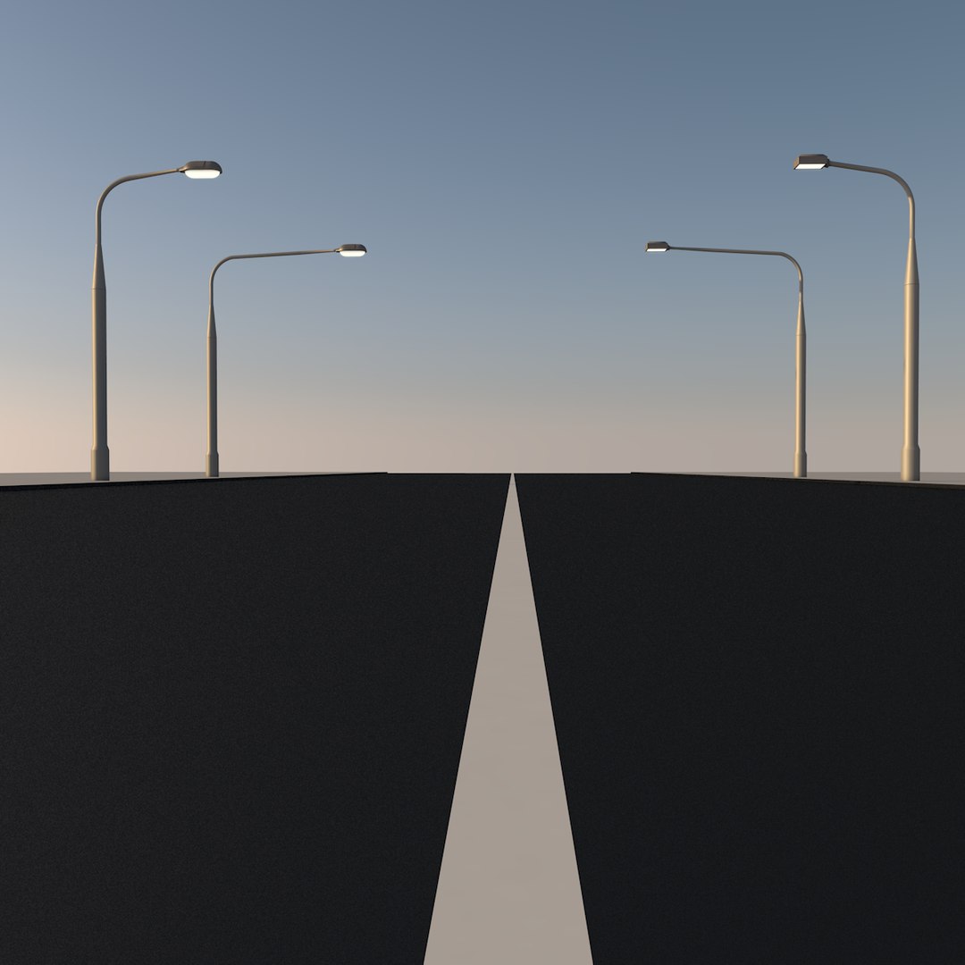 Street Lights Model - TurboSquid 1473921