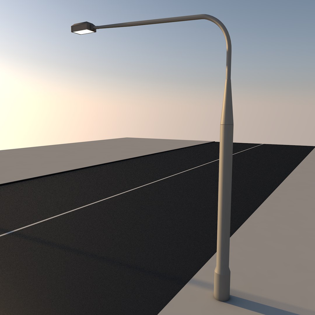 Street Lights Model - TurboSquid 1473921