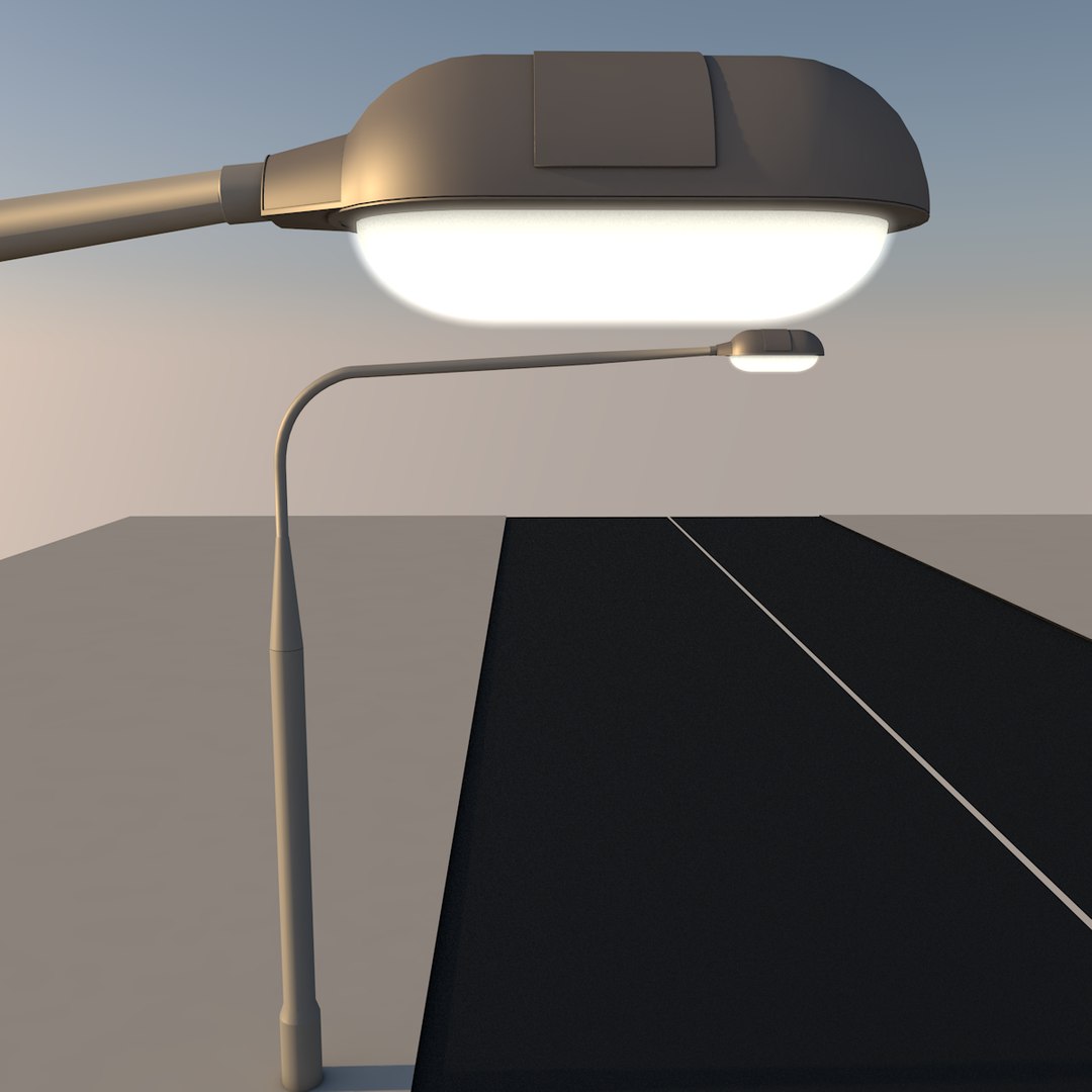 Street Lights Model - TurboSquid 1473921