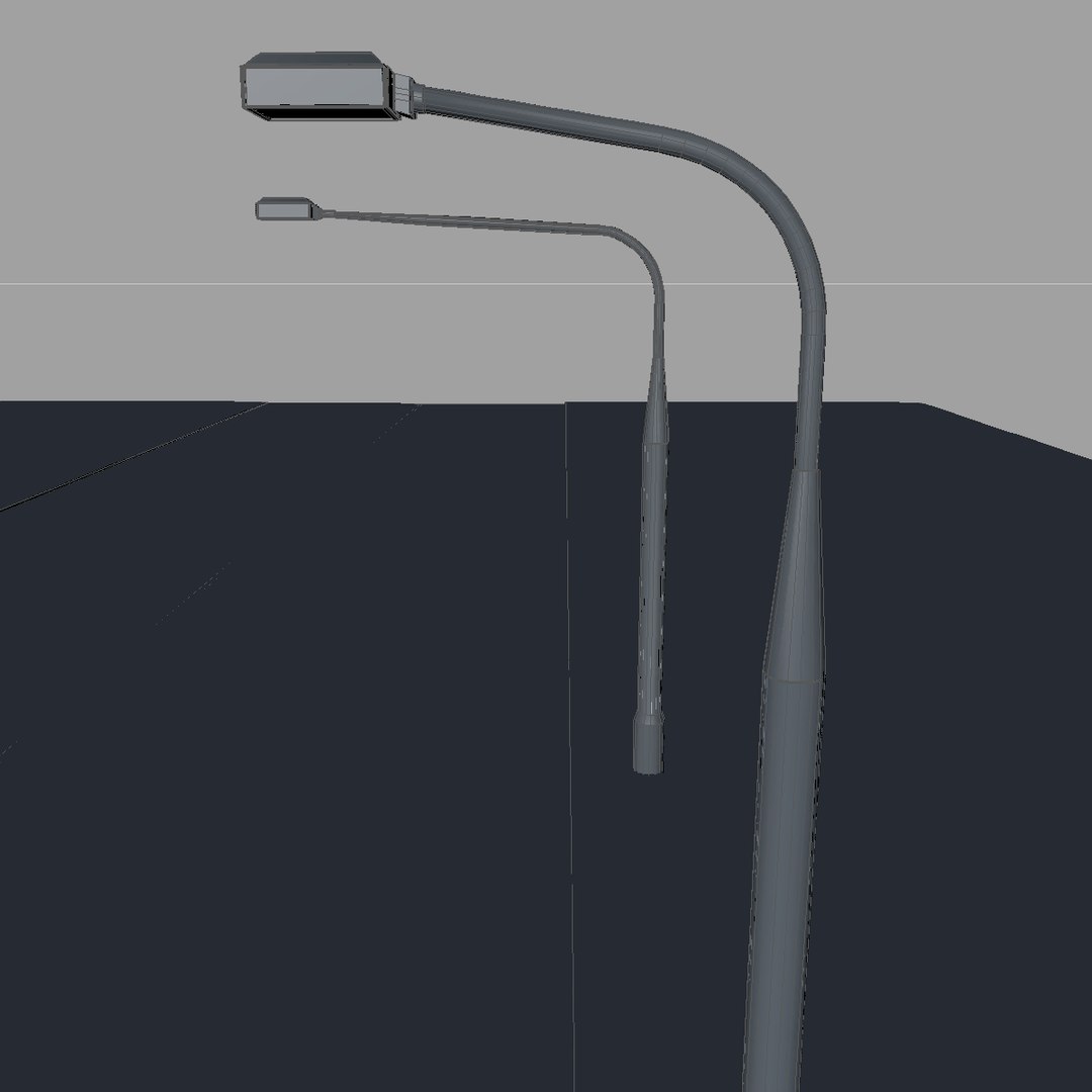 Street Lights Model - TurboSquid 1473921