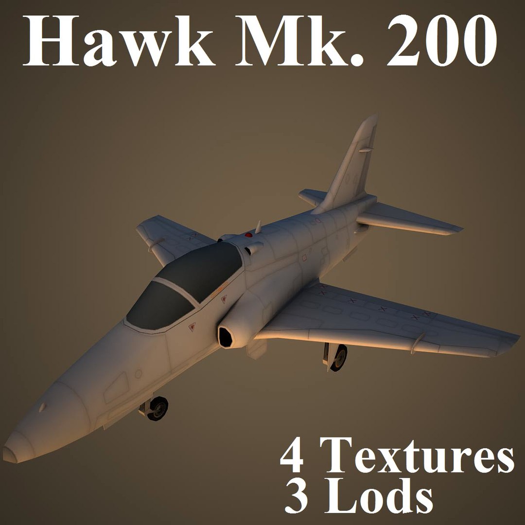 3d hawk 200 model