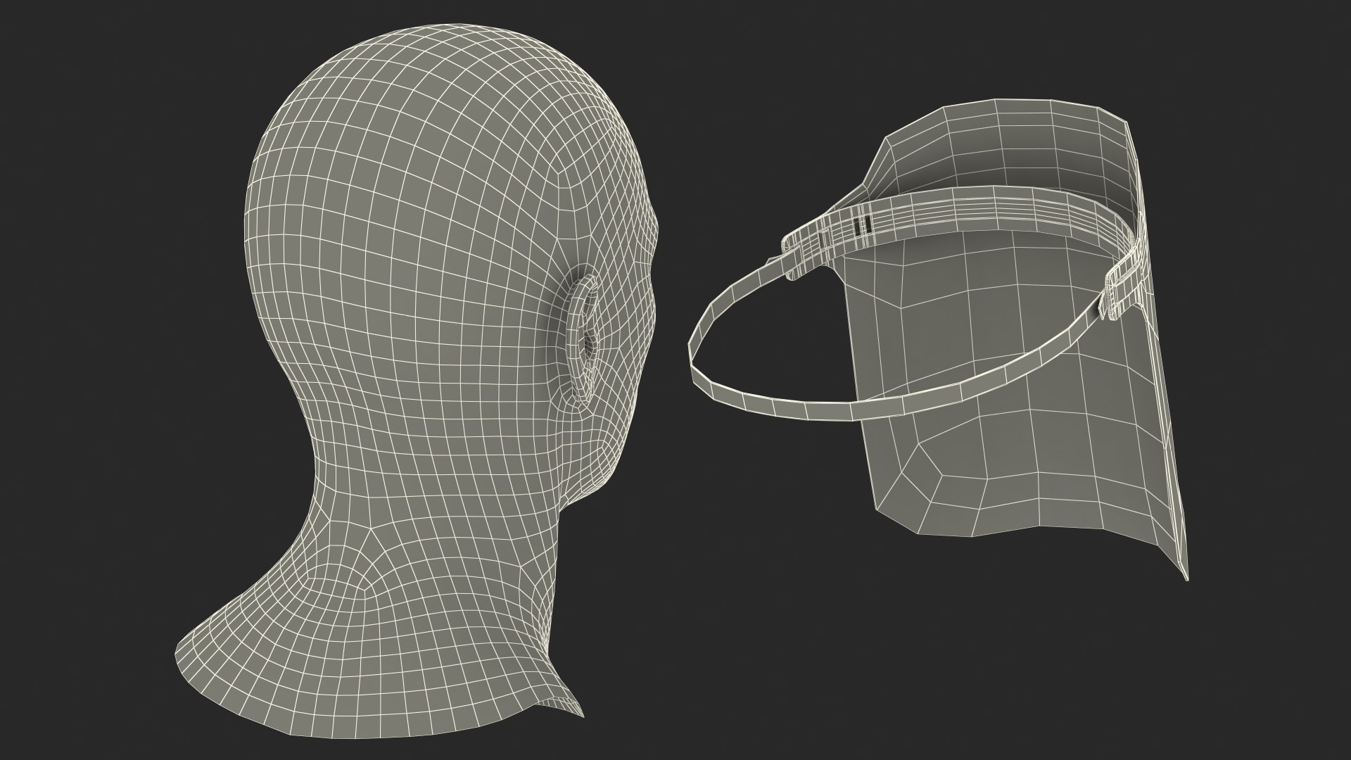 Apple Face Shield 3D Model - TurboSquid 1831691