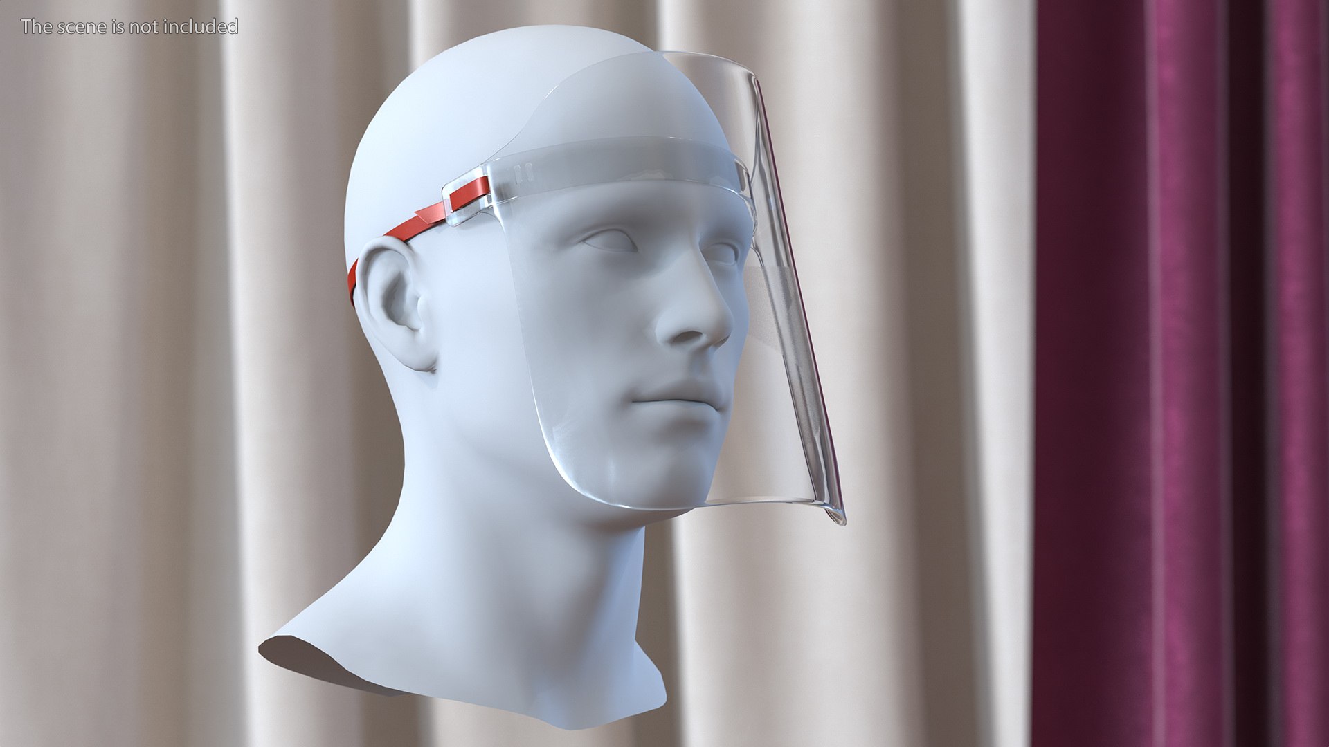 Apple Face Shield 3D model - TurboSquid 1831691