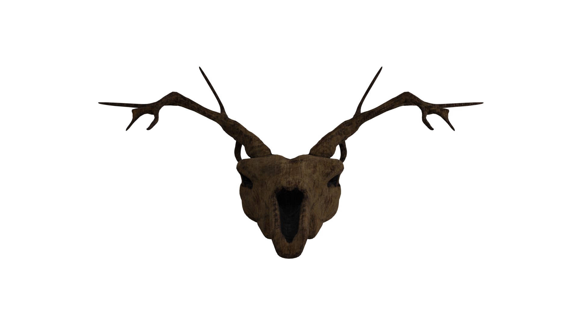 MooseSkullLow model - TurboSquid 1834708