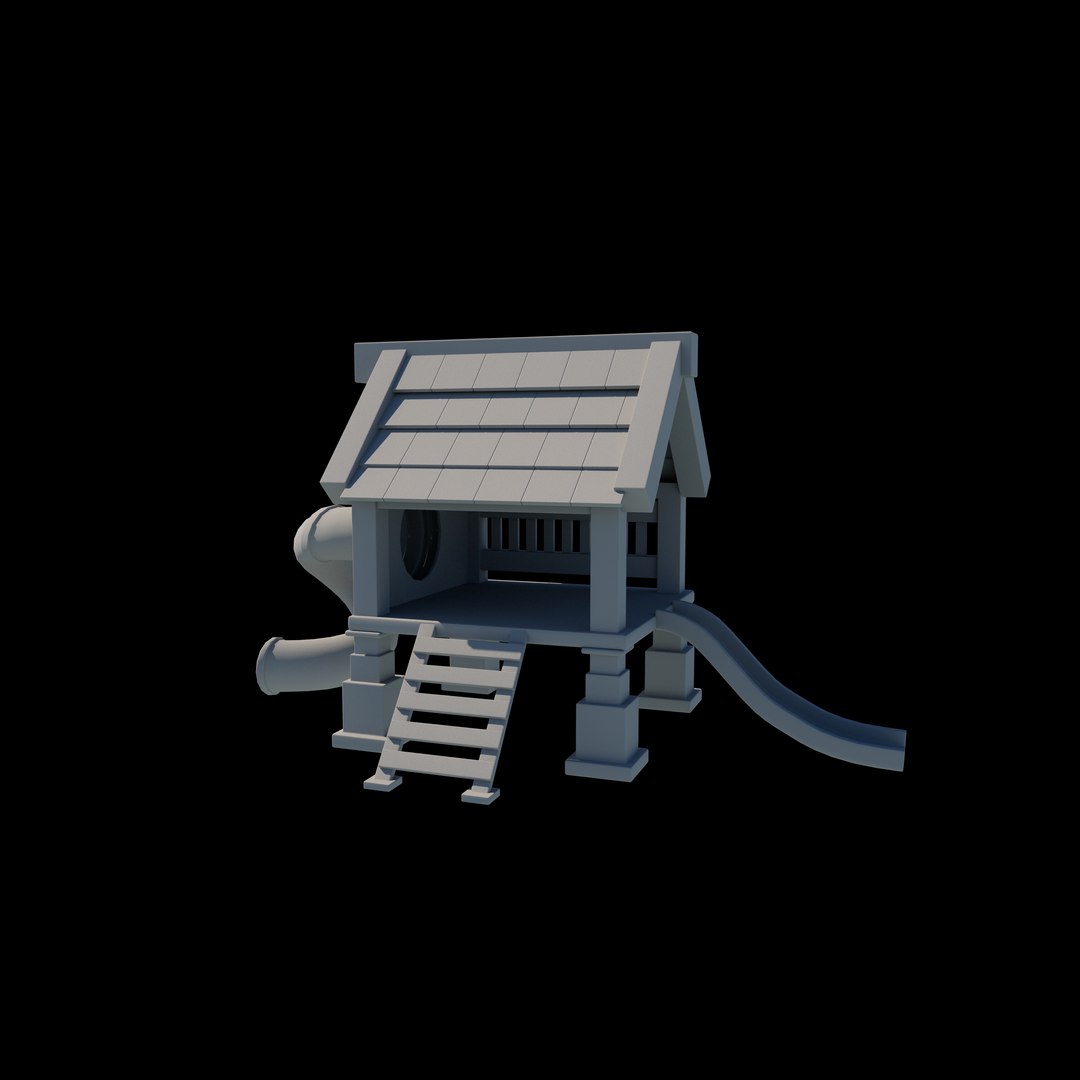 3D Playground Slides 3D Model - TurboSquid 2341020
