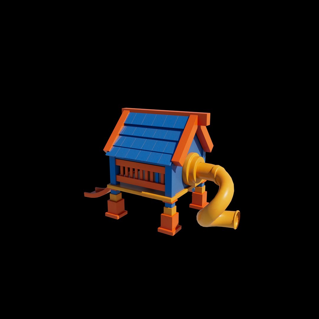 3D Playground Slides 3D Model - TurboSquid 2341020