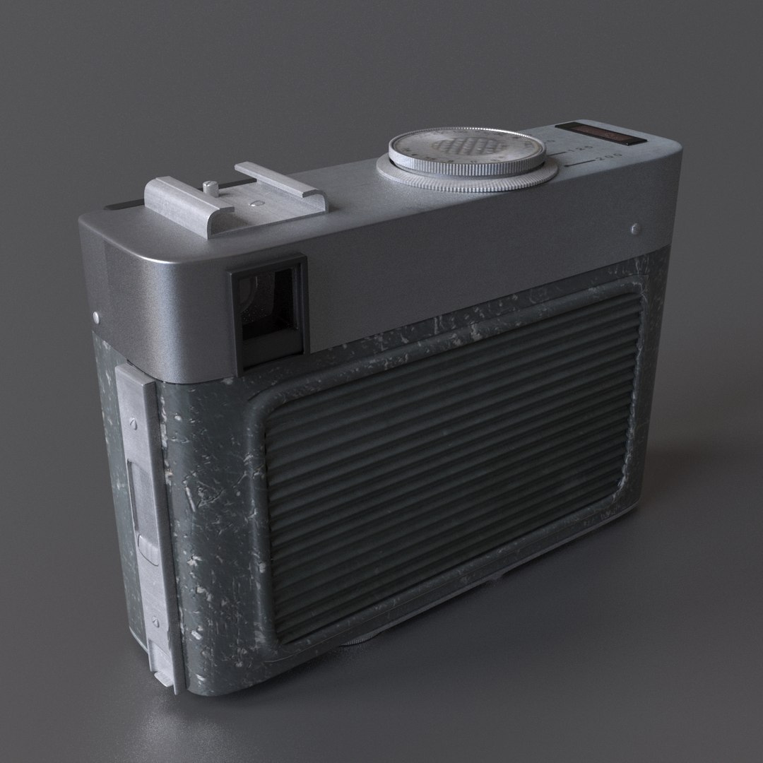 Ussr Camera Chaika 3 3d 3ds