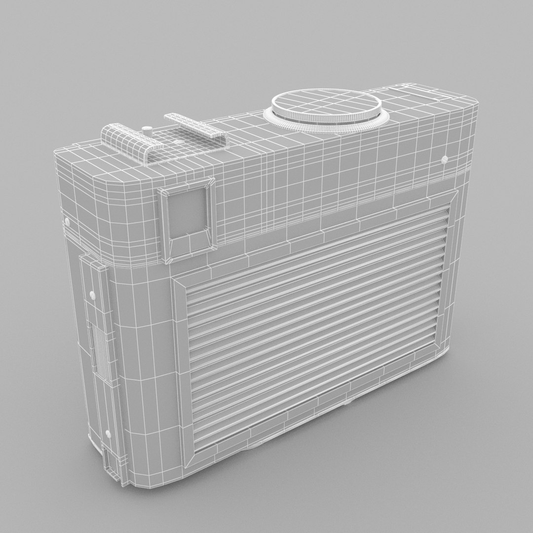 Ussr Camera Chaika 3 3d 3ds