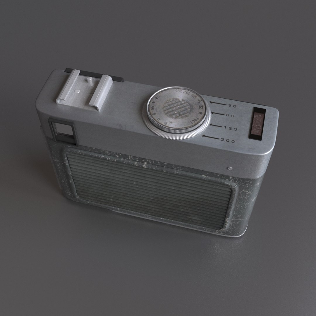 Ussr Camera Chaika 3 3d 3ds