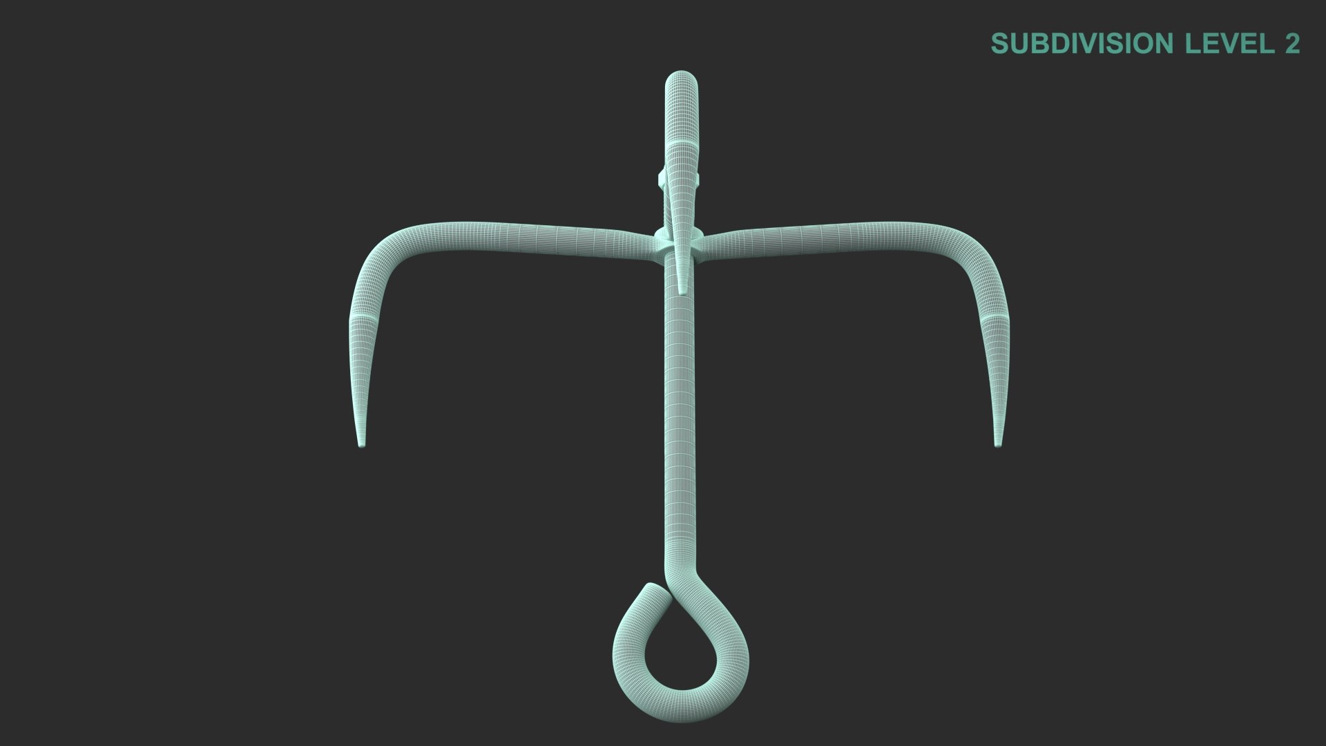 3D Grappling Hook model - TurboSquid 2036969