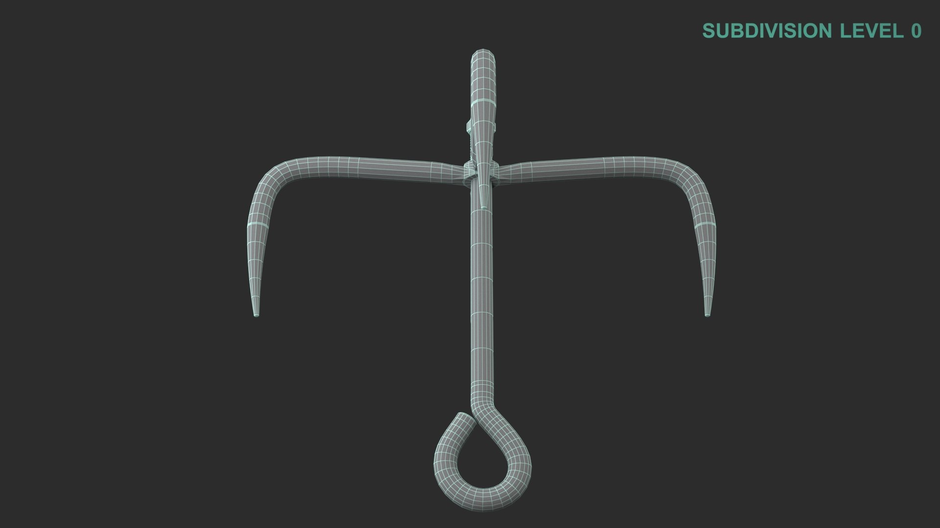 3D Grappling Hook model - TurboSquid 2036969