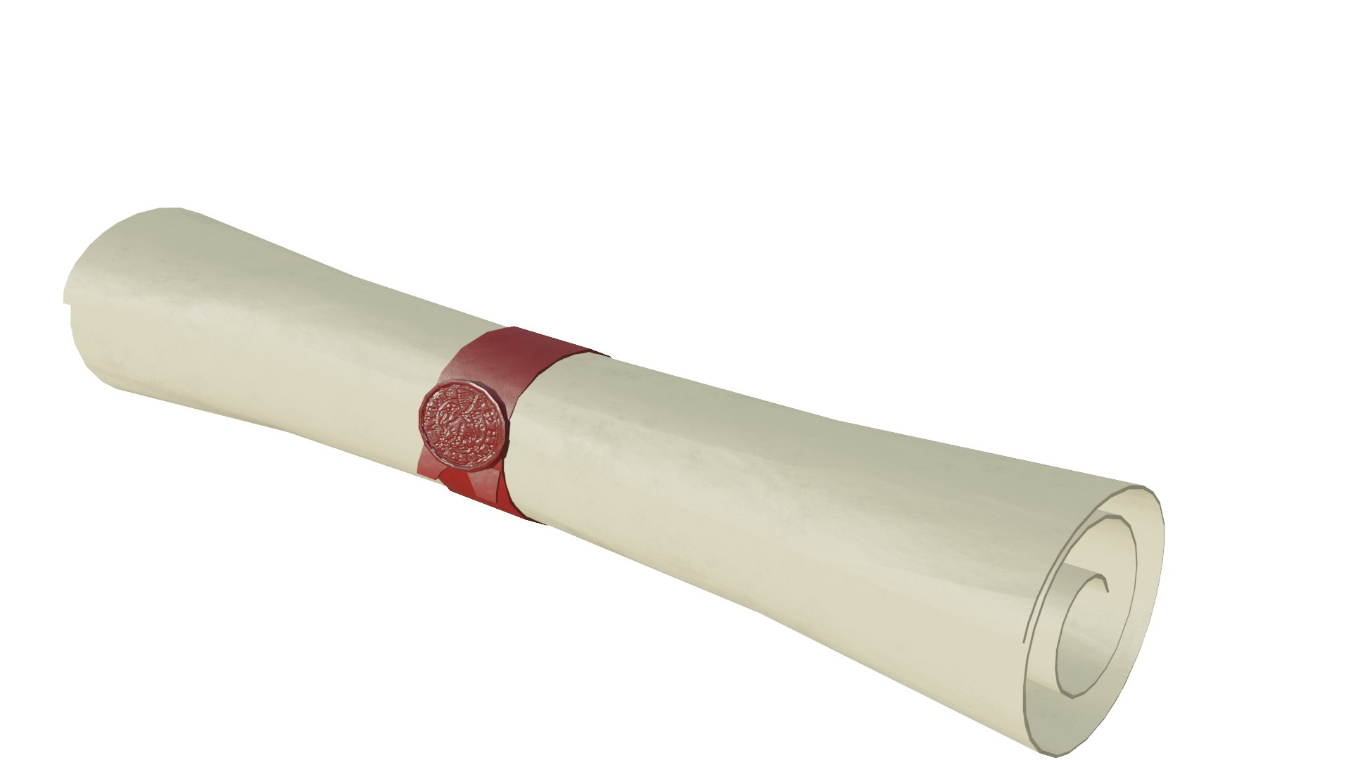 3D Scroll - TurboSquid 1902209