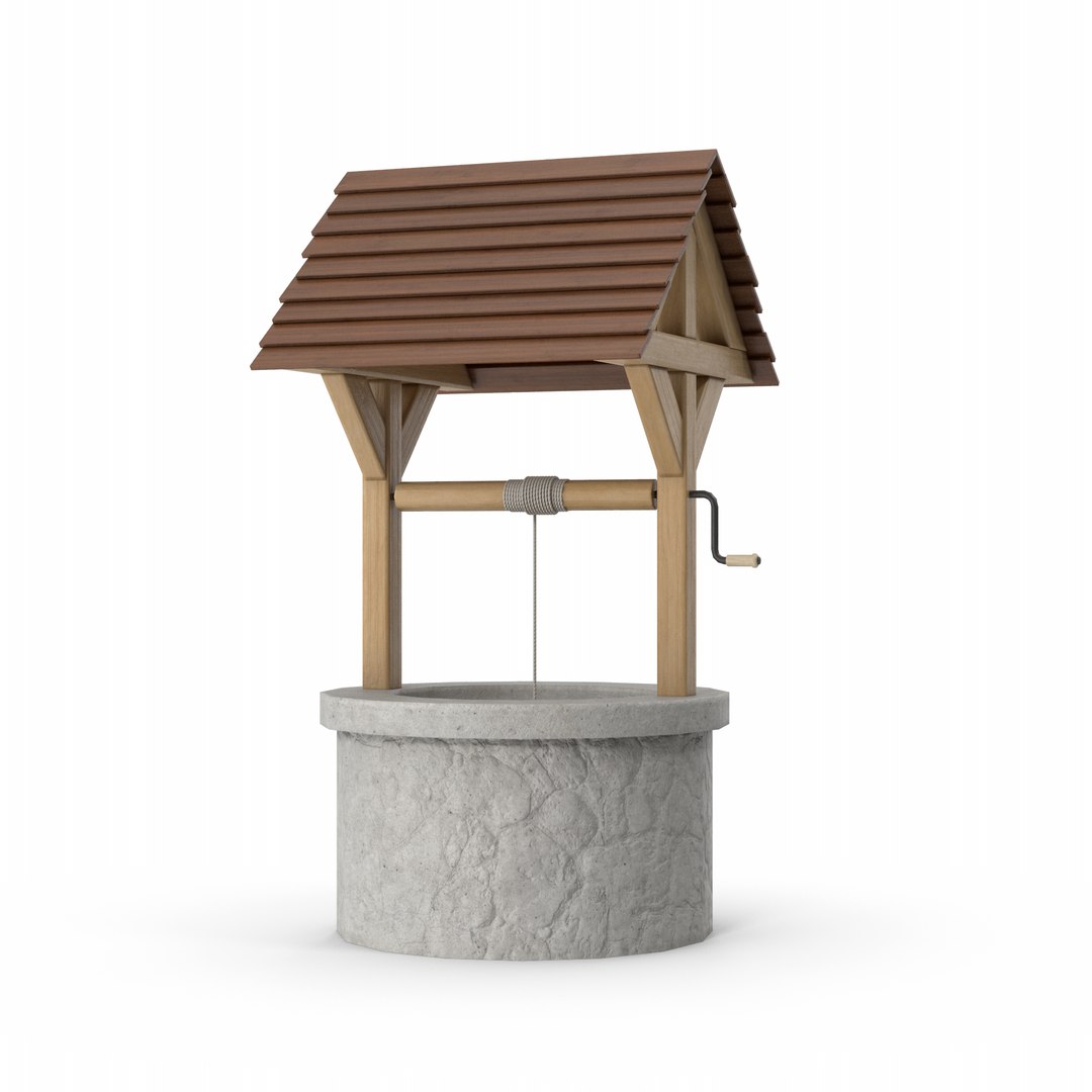 3D Stone Well - TurboSquid 2198519