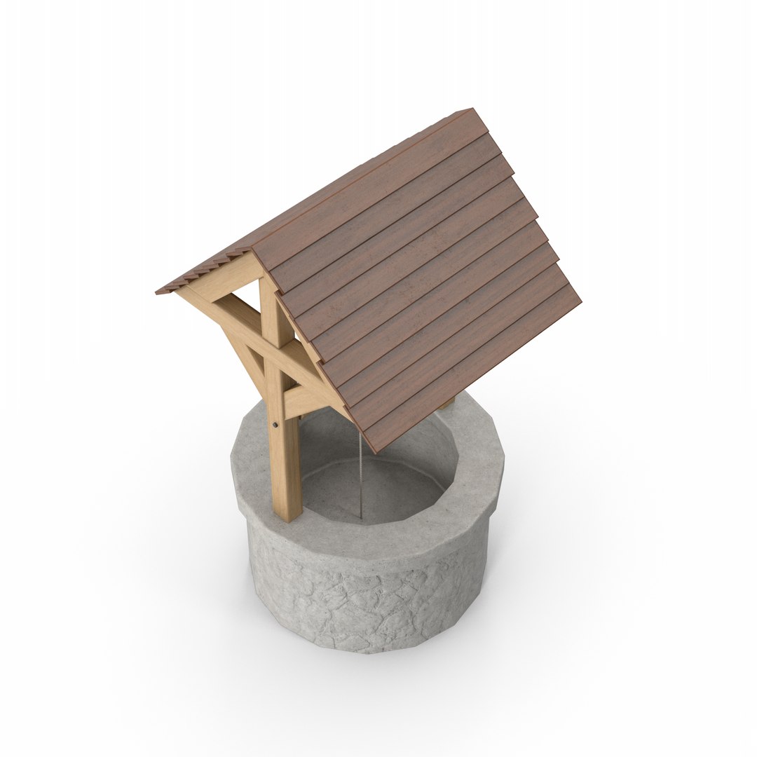 3D Stone Well - TurboSquid 2198519