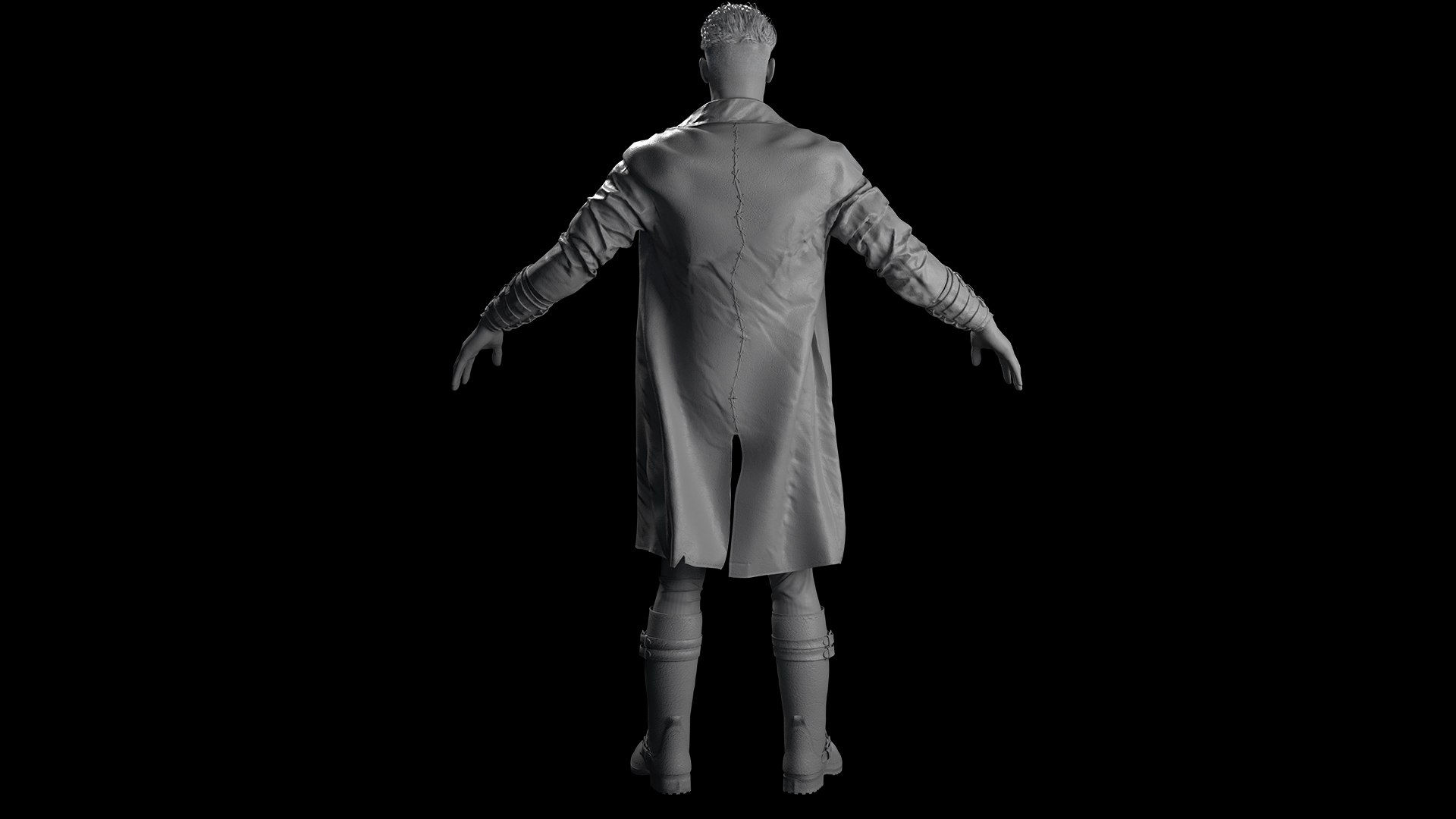 3D LeatherArmor Male 3d Rigged Model - TurboSquid 2152062