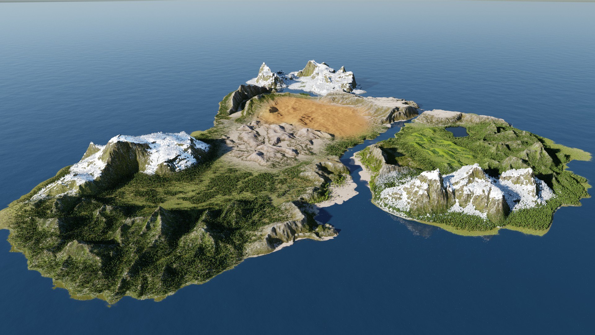 Biomes Blender 3D Model - TurboSquid 1514255