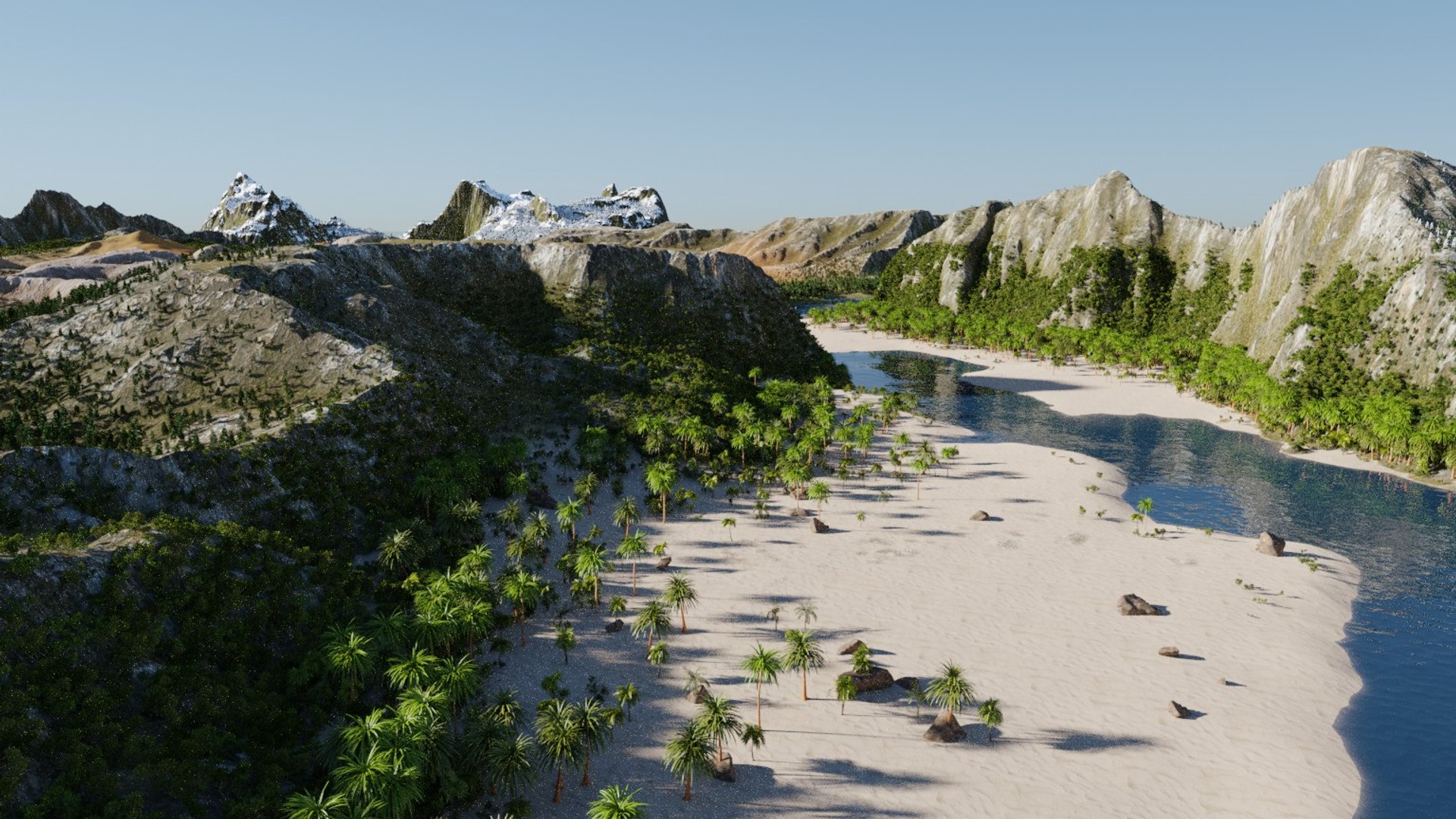 Biomes Blender 3D Model - TurboSquid 1514255
