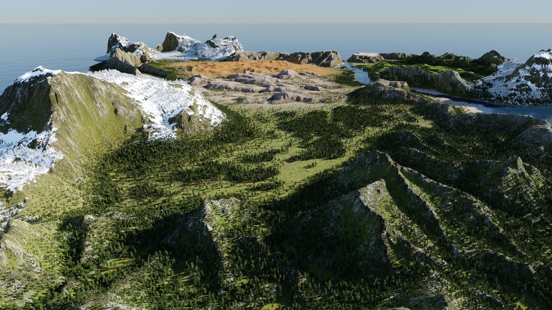 Biomes Blender 3D Model - TurboSquid 1514255