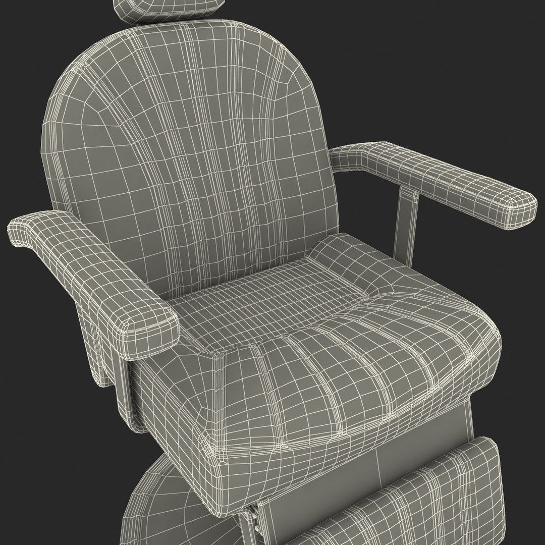 Barber Chair Model - TurboSquid 827644