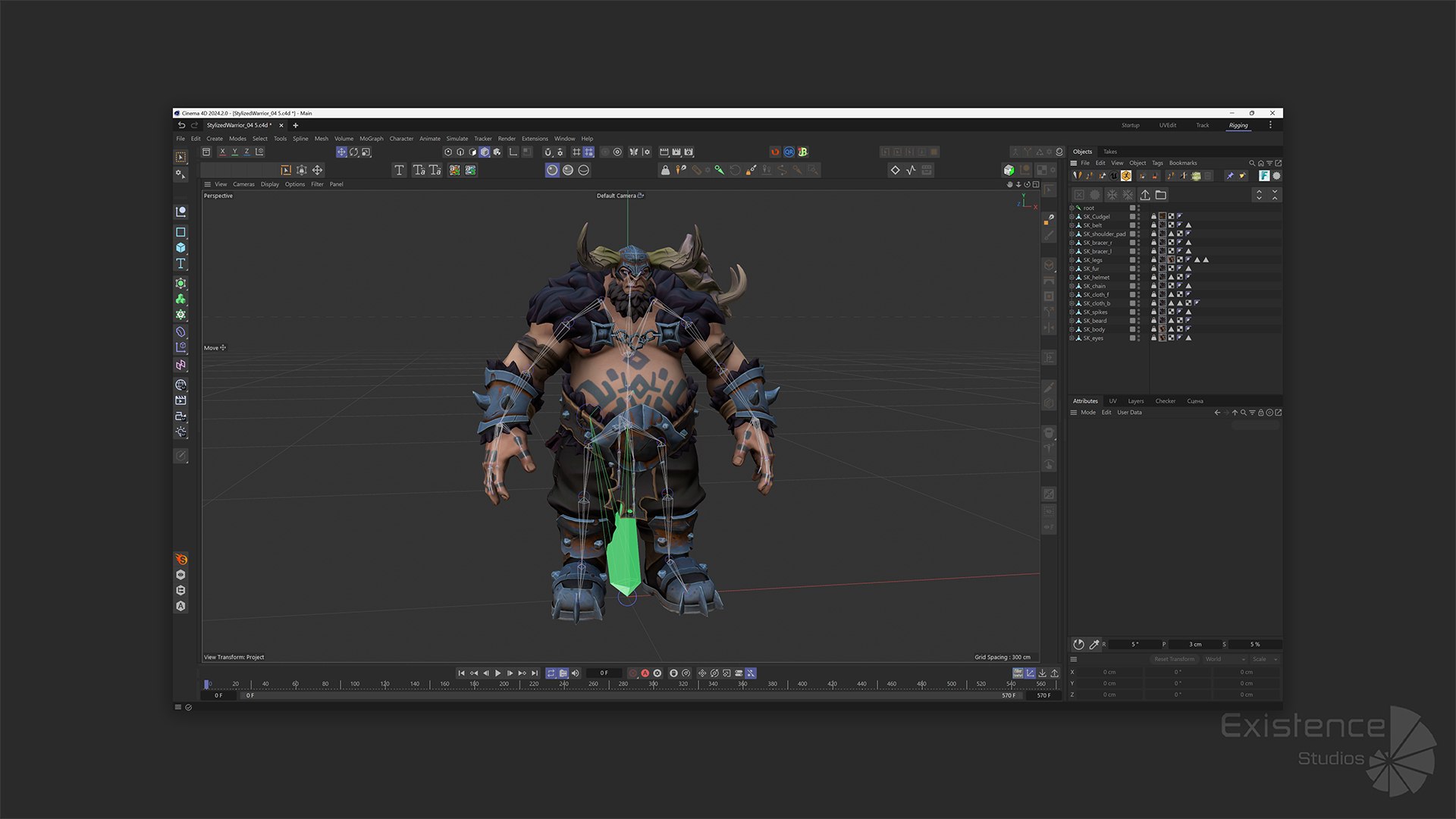 3D Stylized Warrior 04 - Fantasy Characters - Medieval Heroes - 40 ...