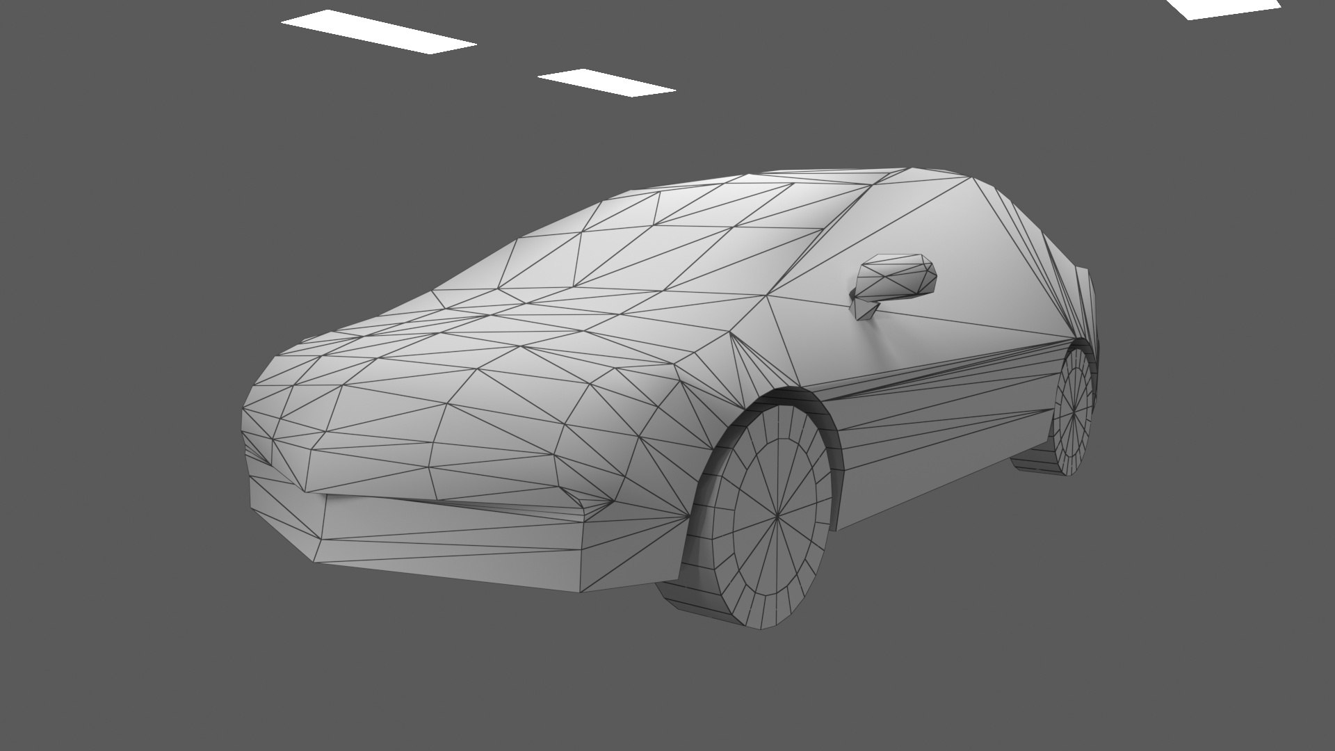 3D Generic Low Poly Car Model - TurboSquid 1927411