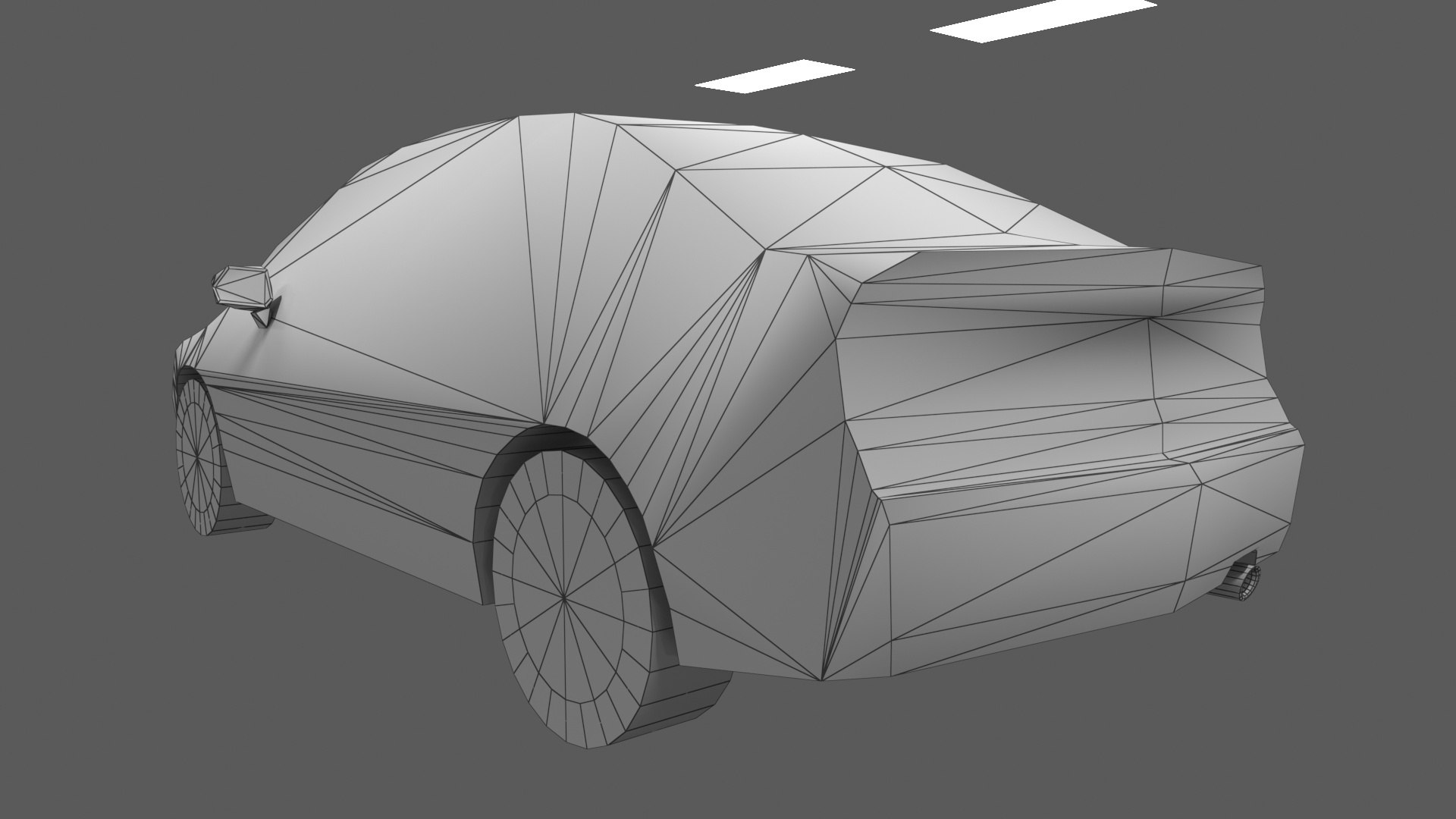 3D Generic Low Poly Car Model - TurboSquid 1927411