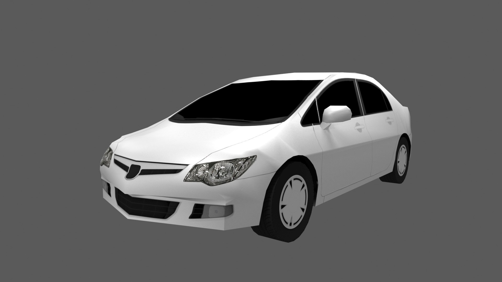 3D Generic Low Poly Car Model - TurboSquid 1927411