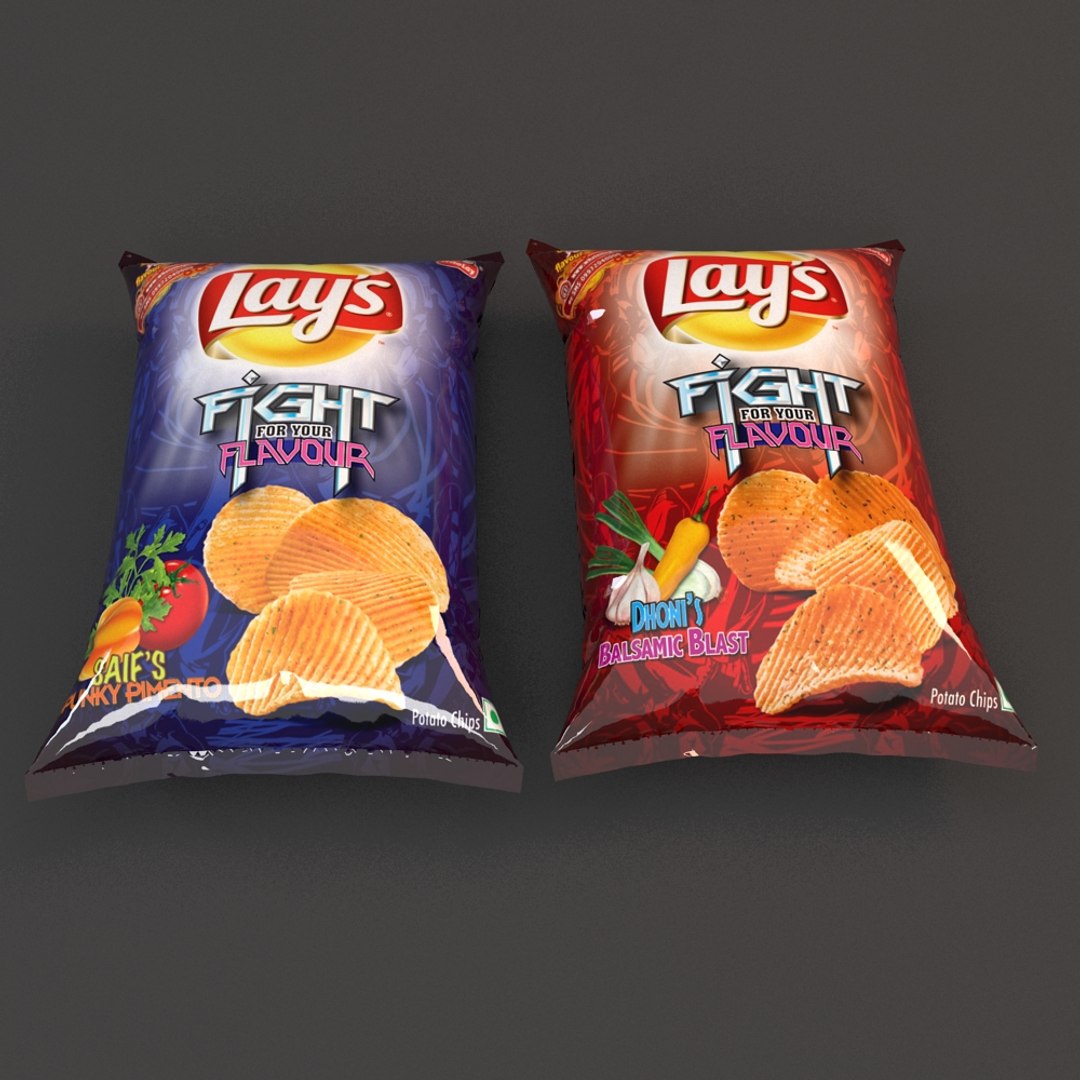 3ds Max Potatoe Chips