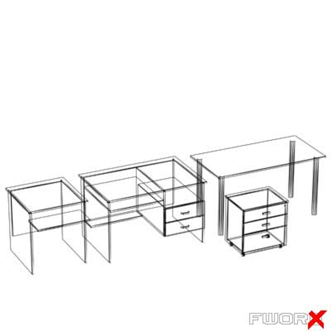 maya tables set