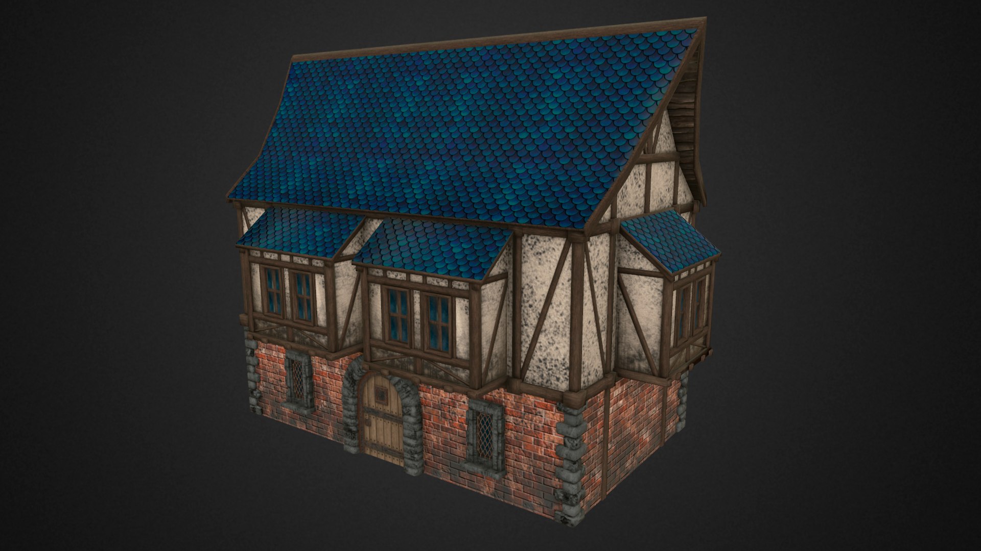 Medieval House Model - TurboSquid 1725900